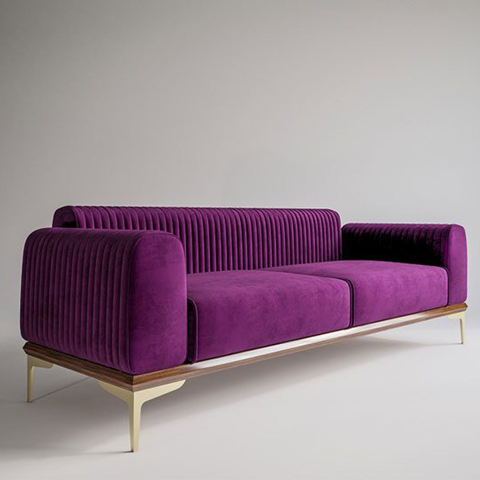 Plum Sofa – Walnut Studio